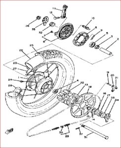 Yamaha Tt250g Replacement Parts Manual 1980 Onwards – PDF DOWNLOAD ...