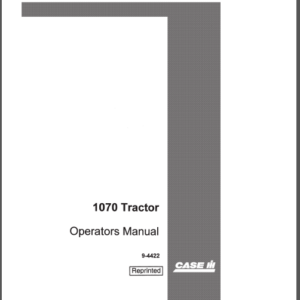 Case IH Tractor 1070 Tractor - HeyDownloads - Manual Downloads