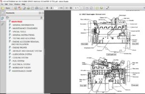 HYUNDAI MITSUBISHI S4K S6K EXCAVATOR ENGINE SERVICE MANUAL - PDF DOWNLOAD