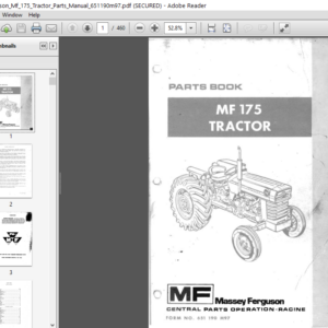 Massey Ferguson 3600 Series Tractor Workshop Service Manual - PDF DOWNLOAD ~ HeyDownloads ...