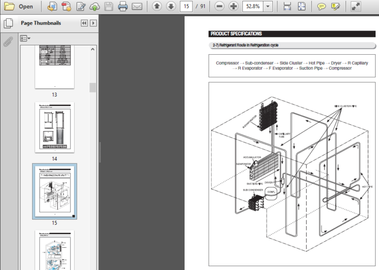 Samsung RF217ACWP Service Manual & Repair Guide - PDF Download