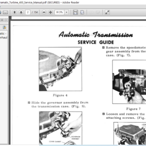 Turbo 400 Transmission Hydramatic Turbine 400 - HeyDownloads - Manual ...