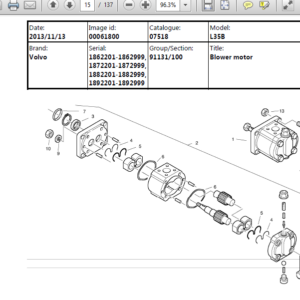 Volvo L35b Compact Wheel Loader Service - HeyDownloads - Manual Downloads