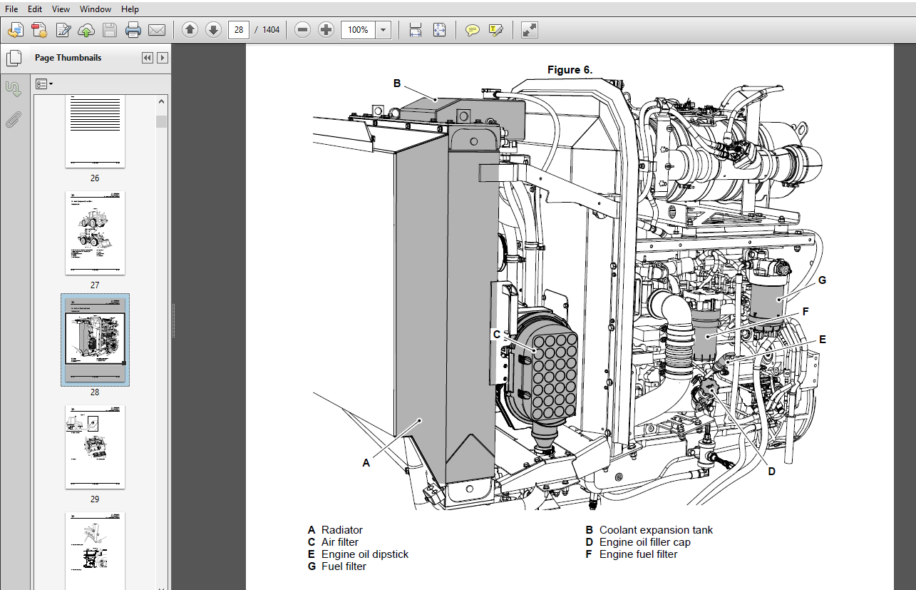 JCB 427, 435S, 437 Wheel Loader Service Repair Manual – PDF Download ...