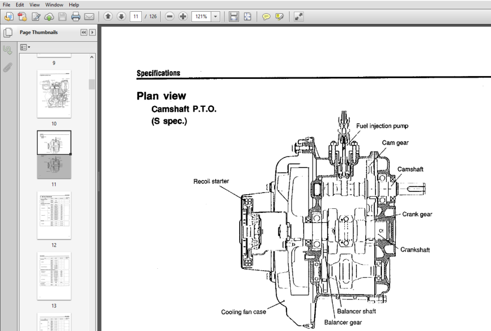 Yanmar diesel Engine Models L40AE, L48AE, L60AE, L70AE, L75AE, L90AE ...