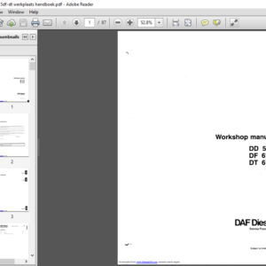 DAF DA475 DD575 DS 575 Handleiding Inbouw-Dieselmotor - PDF DOWNLOAD