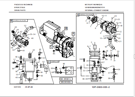 Terex PPM ATT400-3L-ATT400-3 AC35L-AC35 Spare Parts Catalog Manual ...