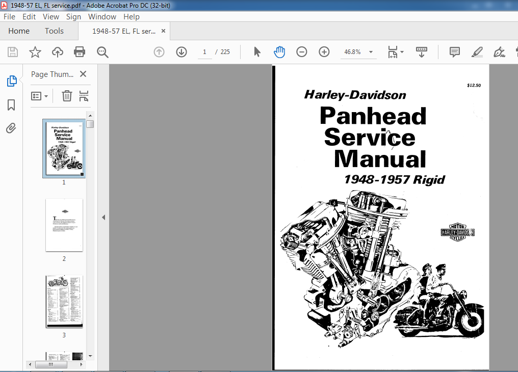 Harley Davidson Panhead Wiring Diagram - Wiring Diagram