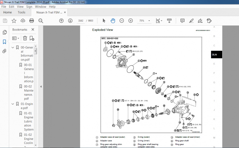 2014-2020 NISSAN X-TRAIL COMPLETE SERVICE MANUAL – HeyDownloads ...