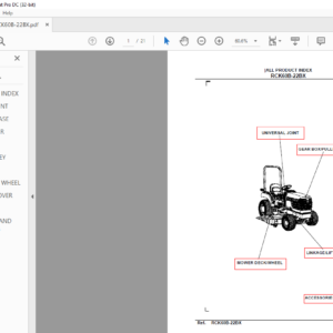 KUBOTA RCK60B-22BX Parts Manual - PDF DOWNLOAD - HeyDownloads - Manual ...