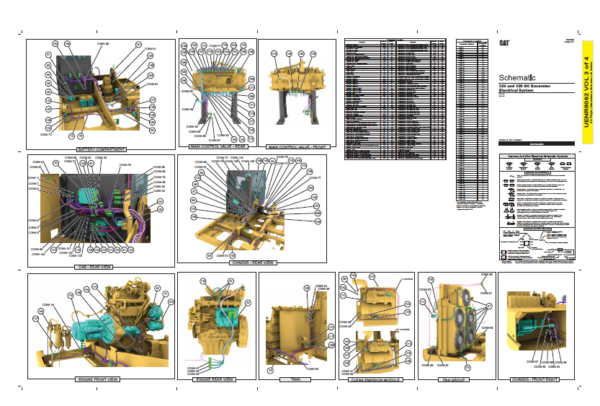 CAT 320 & 320 GC Excavator Electrical System Schematic Manual – PDF ...