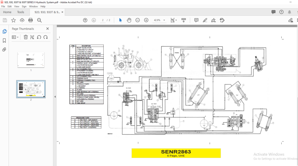 CAT 920, 930, 930T and 930T Series II Wheel Loaders Electrical System ...