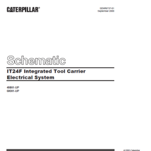 Cat Electrical IT24F Integrated Tool Carrier Electrical System ...
