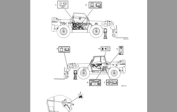 Cat TH560B Telehandler Operation & Maintenance Manual - PDF DOWNLOAD