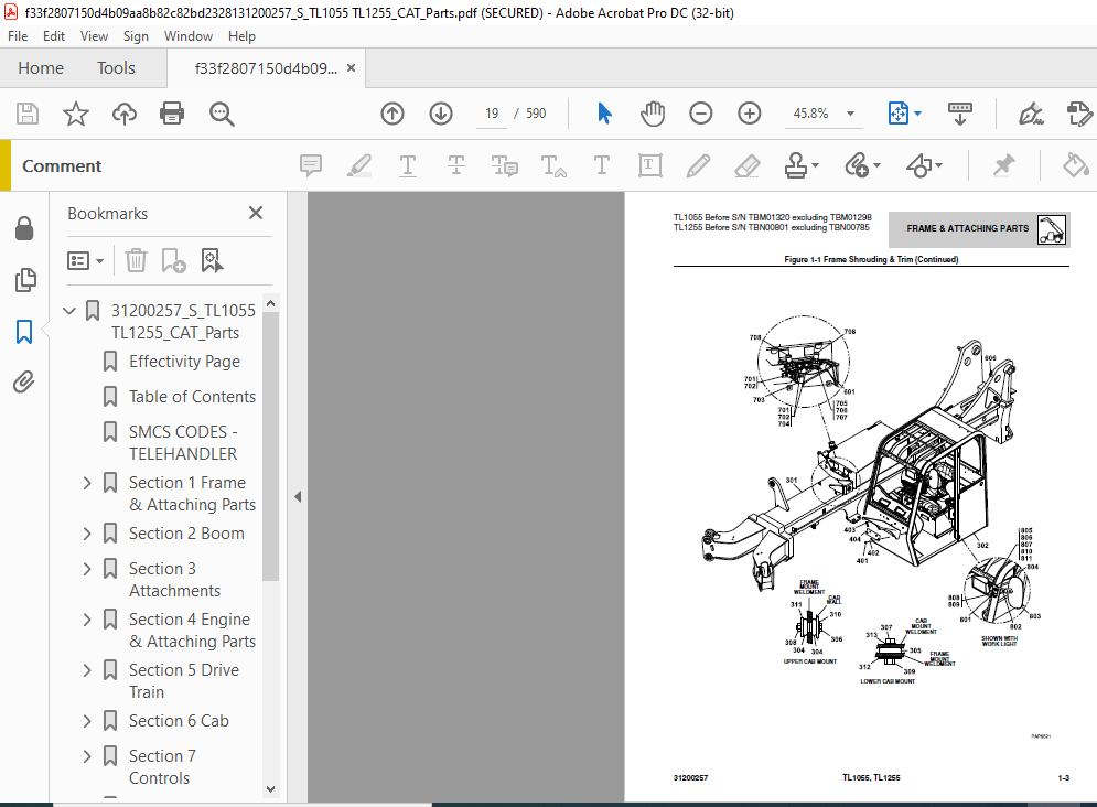 Cat Tl1055 Parts Manual Pdf | Reviewmotors.co