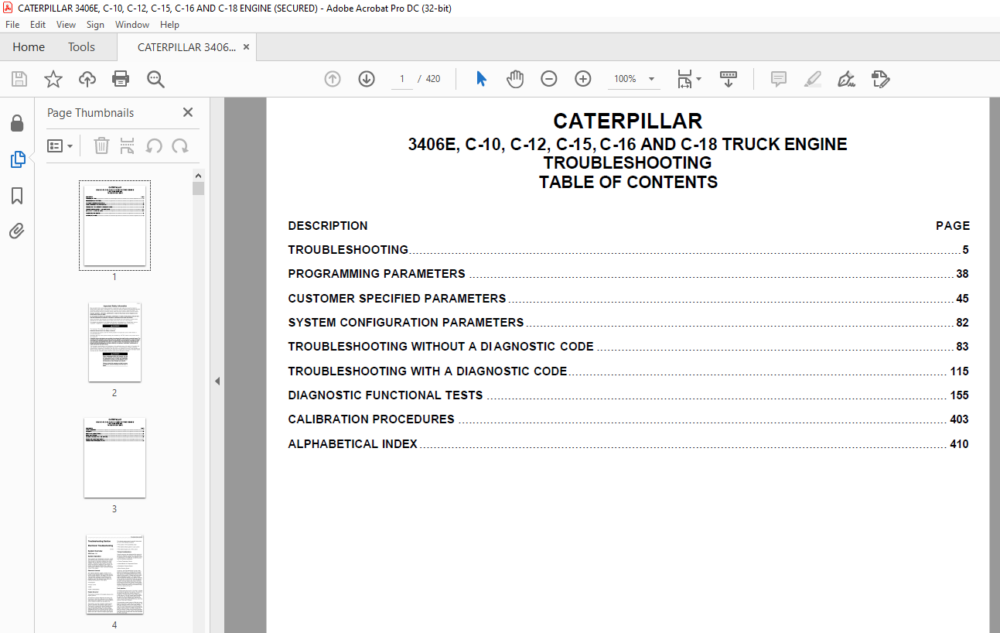 Caterpillar 3406E C-10 C-12 C-15 C-16 & C-18 Truck Engine ... Caterpillar 3406E C-10 C-12 C-15 C-16 & C-18 Truck Engine ...