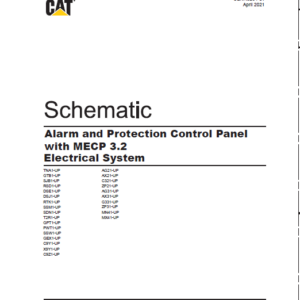 EN CAT Engine - Generator Set Alarm Protection Control Panel with MECP ...