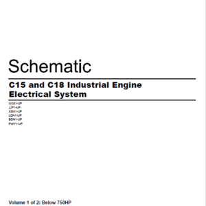EN CAT Engine - Generator Set C15 C18 Industrial Engine Electrical ...