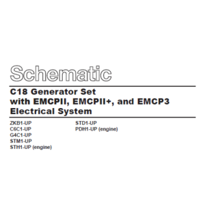 EN CAT Engine - Generator Set C18 EMCPII EMCPII EMCP3 Electrical System ...