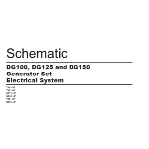 EN CAT Engine - Generator Set DG100 DG125 DG150 Electrical System ...