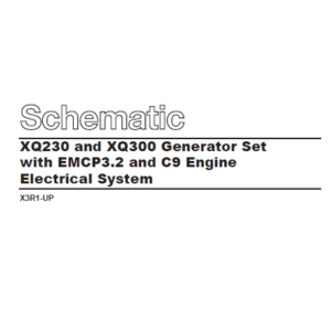 EN CAT Engine - Generator Set XQ230 XQ300 EMCP3.2 C9 Engine Electrical ...
