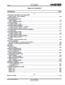 Hyster H550HD H620HD H650HD H700HD H550HDS H650HDS H700HDS (G008)Parts ...