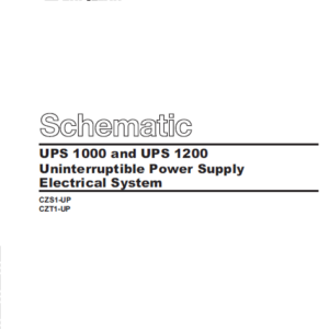 EN CAT Engine - Generator Set UPS 1000 UPS 1200 Uninterruptible Power ...