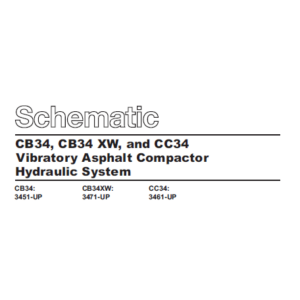 EN CAT Paving Compactor CB34 CB34 XW CC34 Vibratory Asphalt Hydraulic ...