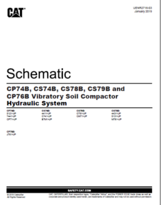 EN CAT Paving Compactor CP74B CS74B CS78B CS79B CP76B Vibratory Soil ...