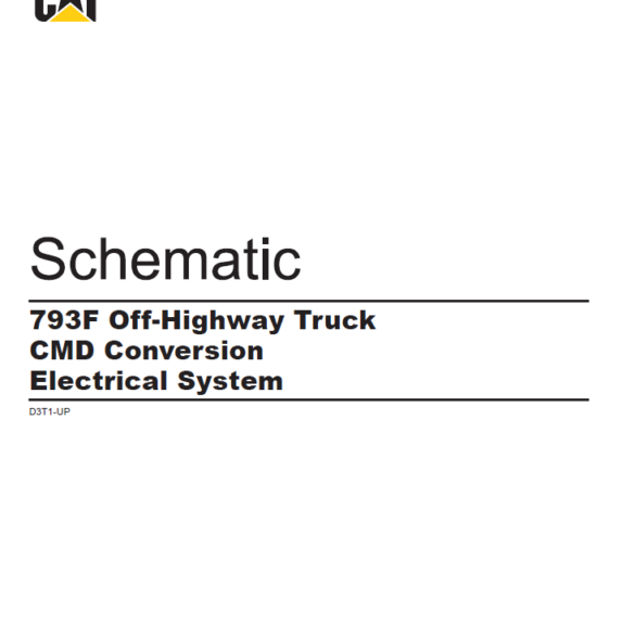 EN CAT Off-Highway Truck 793F Off-Highway Truck CMD Conversion ...