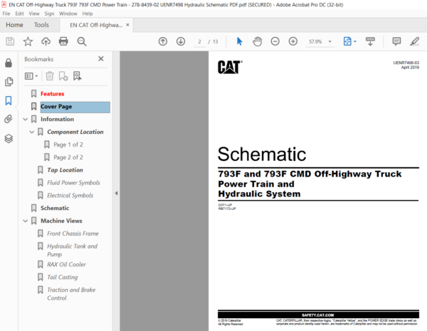 EN Cat Off-Highway Truck 793F and 793F CMD Off-Highway Truck Power ...
