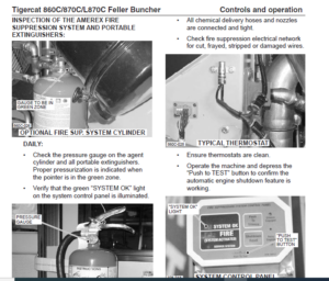 Tigercat 860C 870C L870C FELLER BUNCHER OPERATOR’S MANUAL – PDF ...