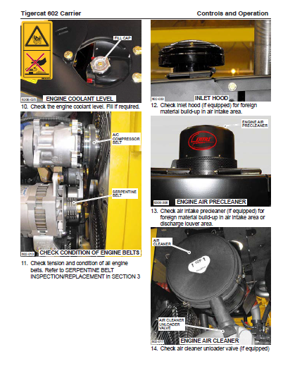 Tigercat 602 CARRIER OPERATOR'S MANUAL - PDF DOWNLOAD