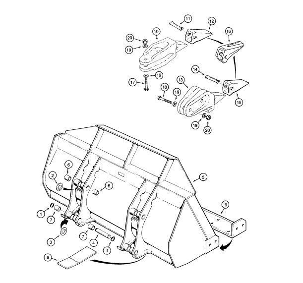 Case 850E & 855E Crawler Parts Catalog Manual 8-7521 - PDF DOWNLOAD