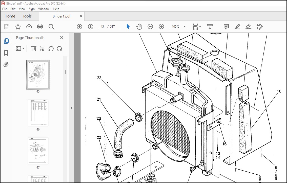 Case 580F Loader Backhoe Parts Catalogue Manual B3037 – PDF DOWNLOAD ...
