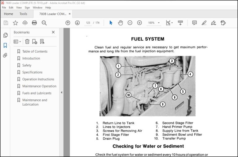 Case 780B Loader Backhoe Operators Manual 9-7010 – PDF DOWNLOAD ...