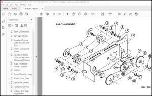 Case Chassis 4120 4125 4130 4135 4136 4140 4150 & 4155 Compact Loaders ...