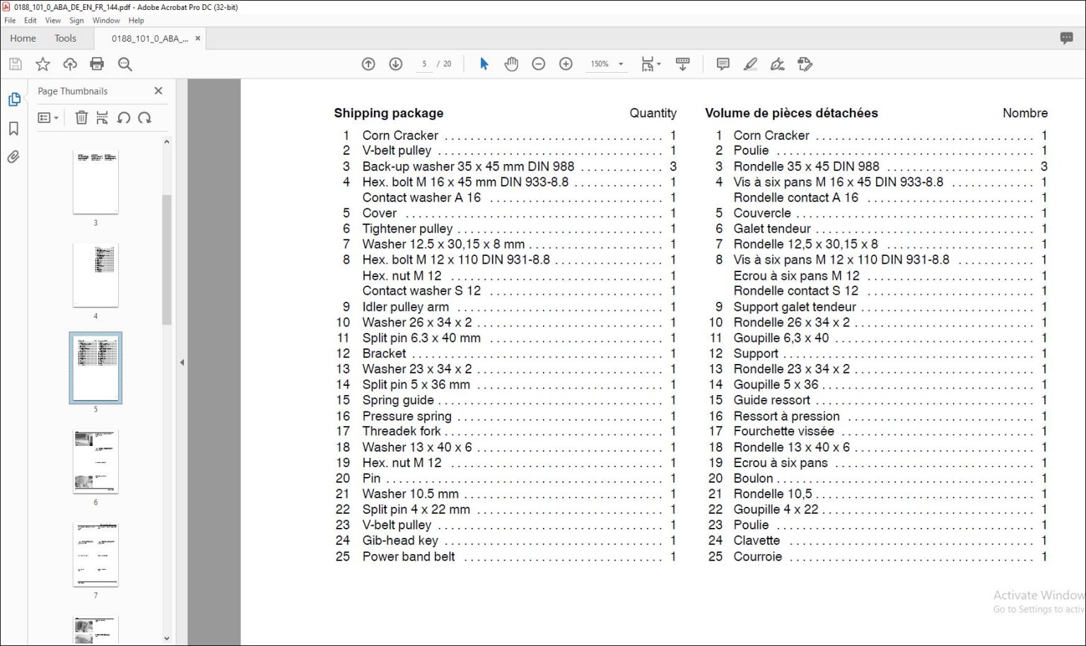 CLAAS JAGUAR 880 - 820 CORN - CRACKER Fitting instructions Manual_DE_EN ...