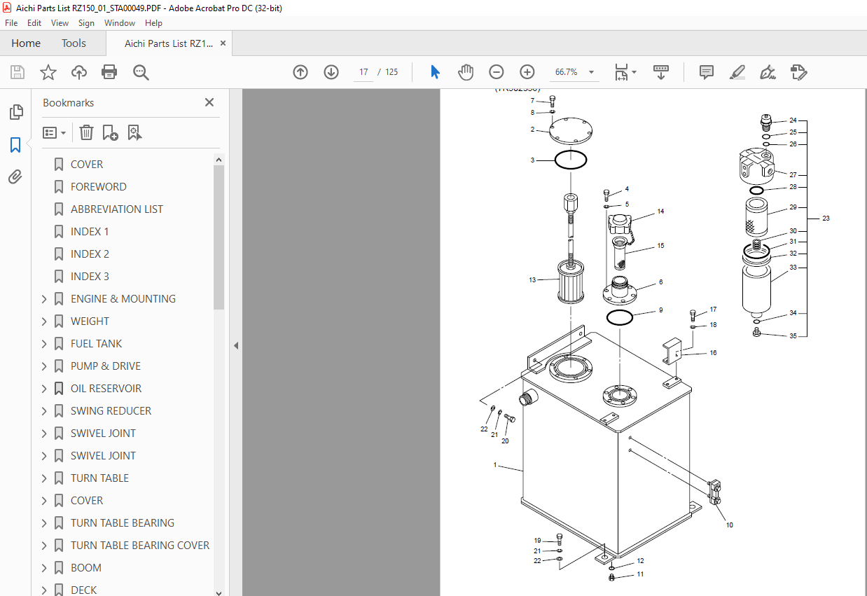 Aichi RZ-150 PARTS LIST MANUAL STA00049 – PDF DOWNLOAD – HeyDownloads ...