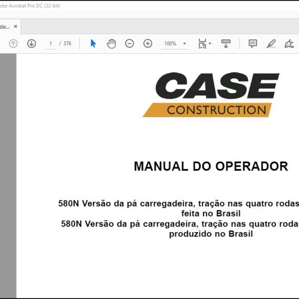 Case 580N Manual Do Operador(48187150) - HeyDownloads - Manual Downloads