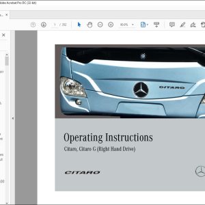 Mercedes Benz Citaro Citaro G (Right Hand Drive) Operationg ...