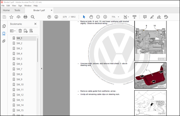 Volkswagen Sharan 2019 Workshop Manual + Wiring Diagram Manual - PDF ...