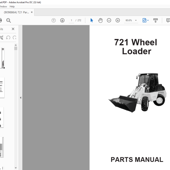 Gehl 721 Wheel Loader Parts - HeyDownloads - Manual Downloads