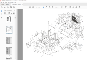 Mustang Manitou 4000V Parts Catalog Manual 50950003 - PDF DOWNLOAD
