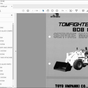 TCM E830 A-4BG1TPE DIESEL ENGINE ISUZU PARTS MANUAL- PDF DOWNLOAD