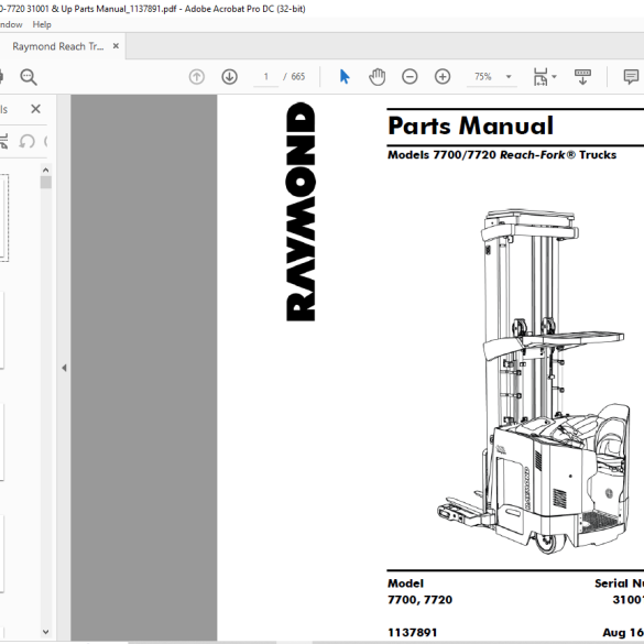 Deutz Fahr 7545 RTS Parts Catalog Manual - PDF DOWNLOAD - HeyDownloads - Manual Downloads