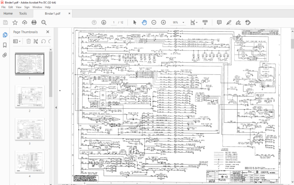 Grove Crane RT 635C Electrical Schematic Manual - PDF DOWNLOAD