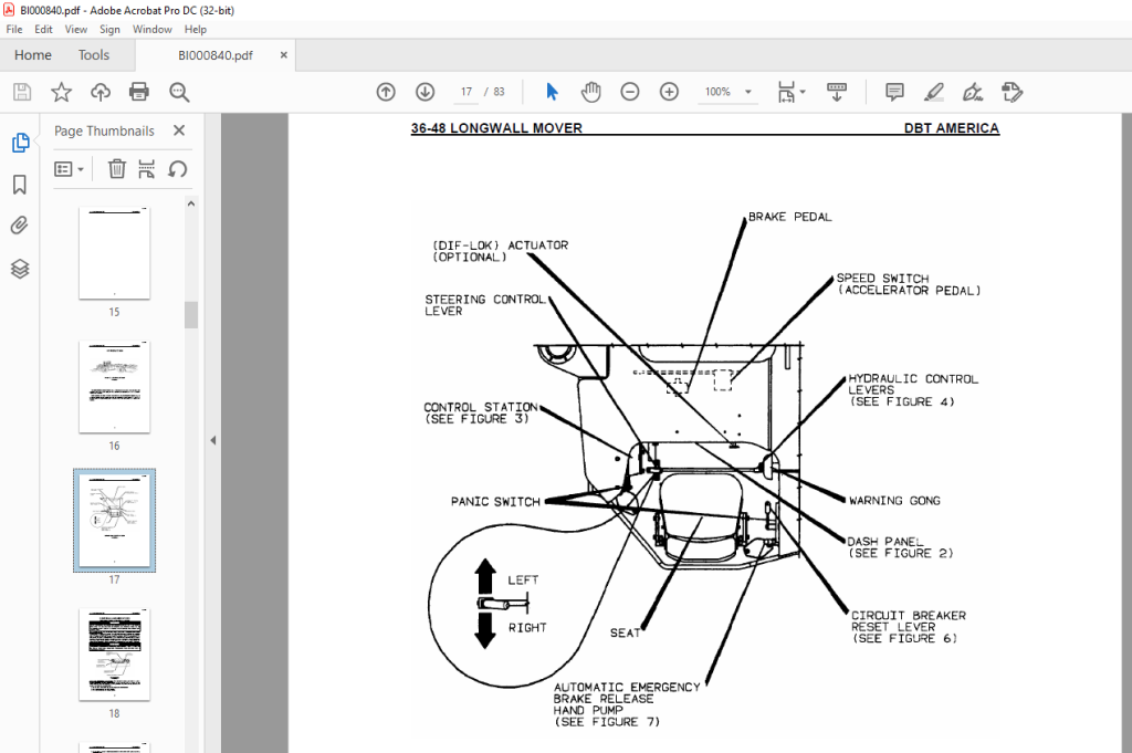 CAT Bucyrus VT636-48 Series Longwall Mover Operation, Maintenance ...