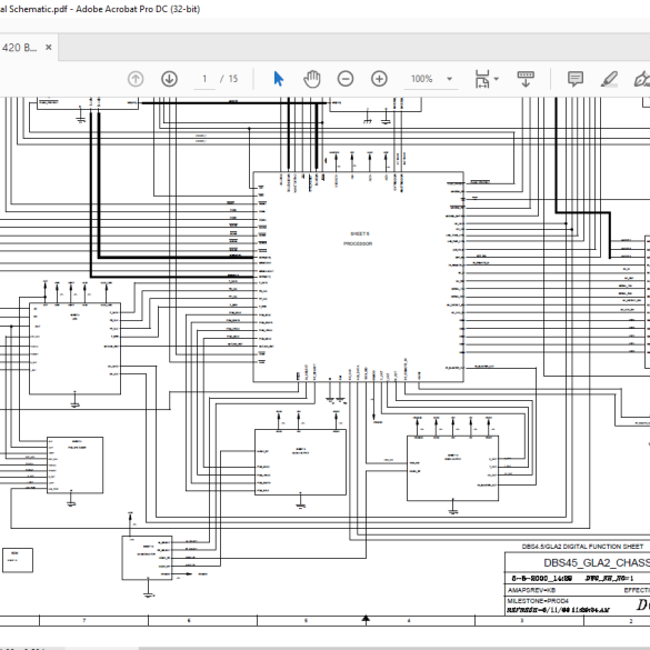Kalmar DBS45 GLA2 Chassis Electrical Schematic - HeyDownloads - Manual ...