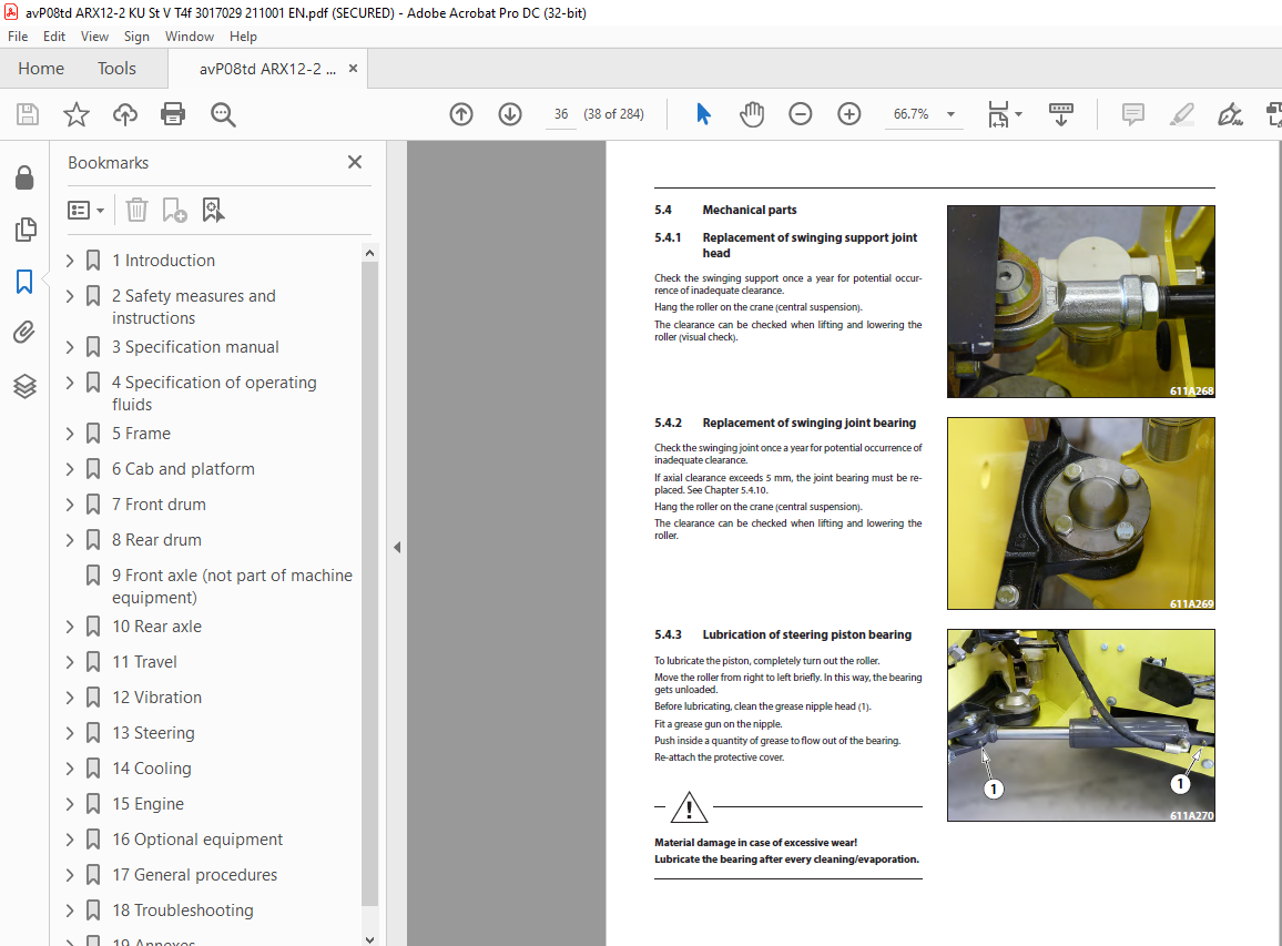 Ammann ARX 12-2 ARX 16-2 ARX 20-2 Tandem Roller Workshop Manual PDF